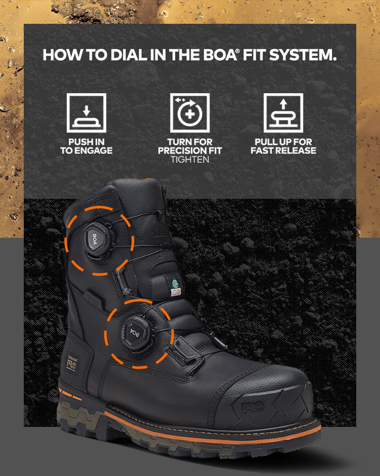Timberland PRO® BOA Fit System | Timberland Canada