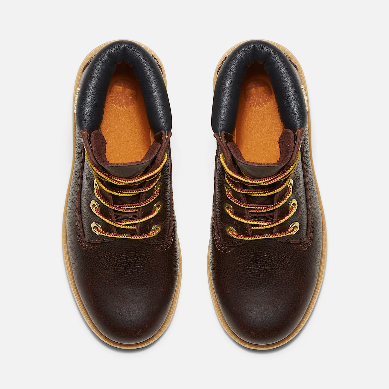 Junior Timberland® Premium Espresso 6-Inch Lace-Up Waterproof Boot