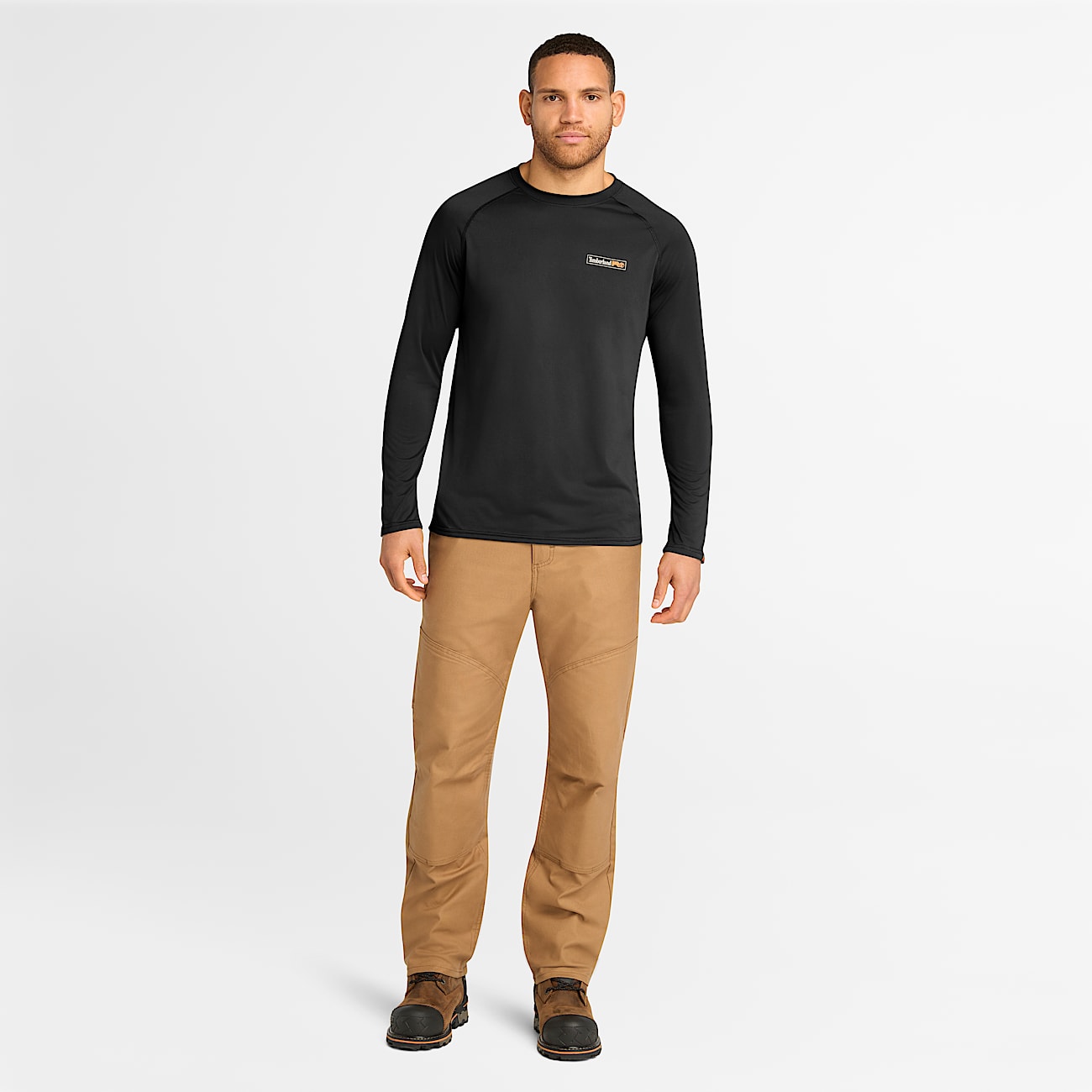Men's Timberland PRO® Wicking Good Sport Long-Sleeve T-Shirt