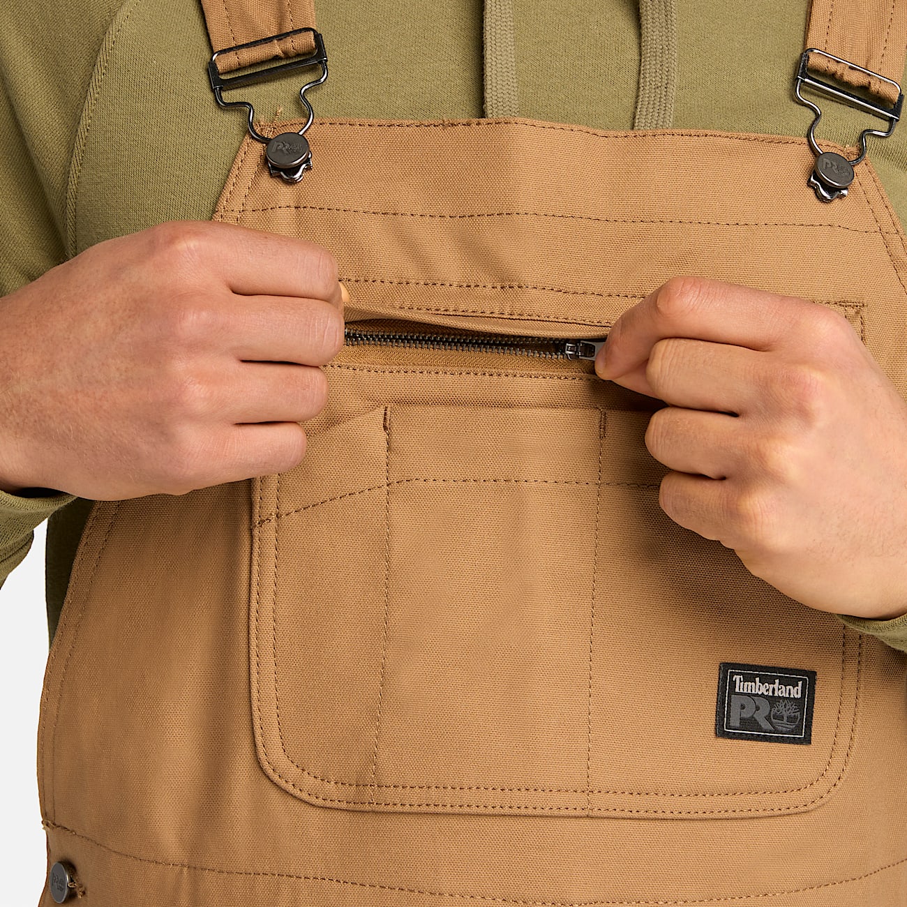 Men's Timberland PRO® GritFlex Canvas Bib Overall