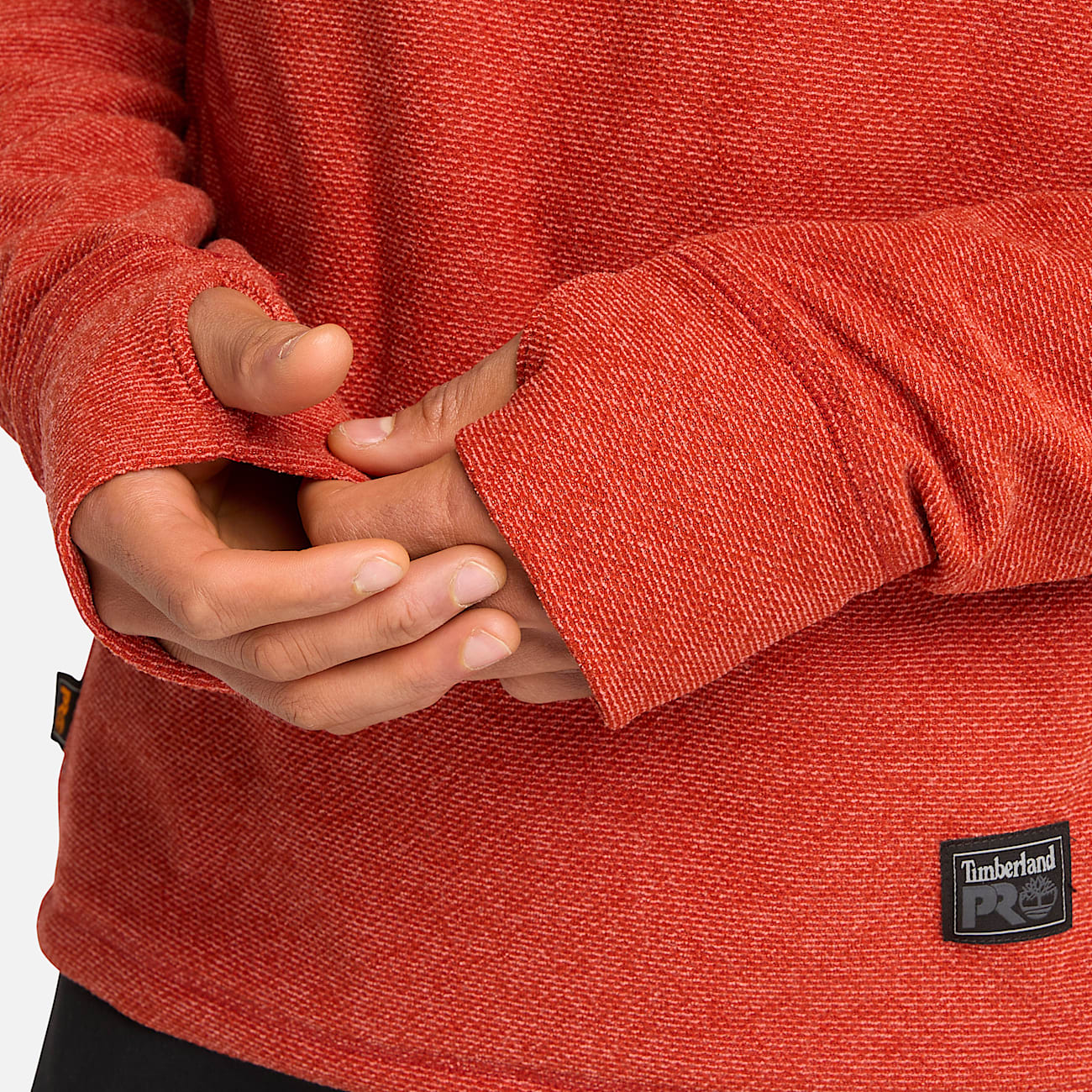 Men's Timberland PRO® Irvine 1/4-Zip Waffle Fleece Jacket