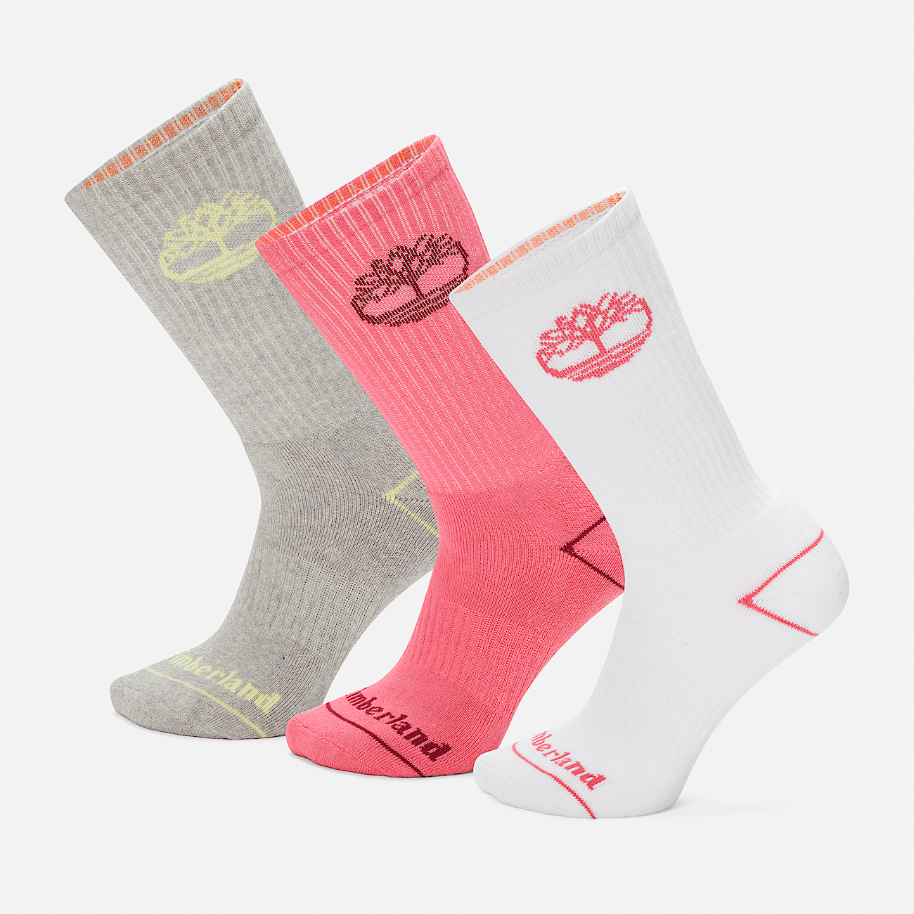 3-Pack Bowden Crew Sock With Tree Logo