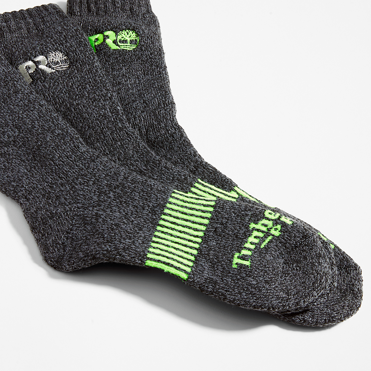 Men's 3-Pack Racing-Stripe Cushioned Boot Socks