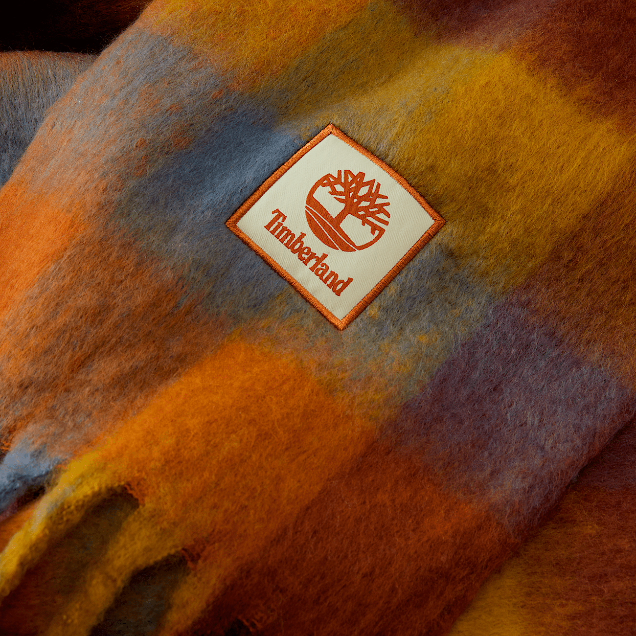 Women's Brushed Multi Check Scarf