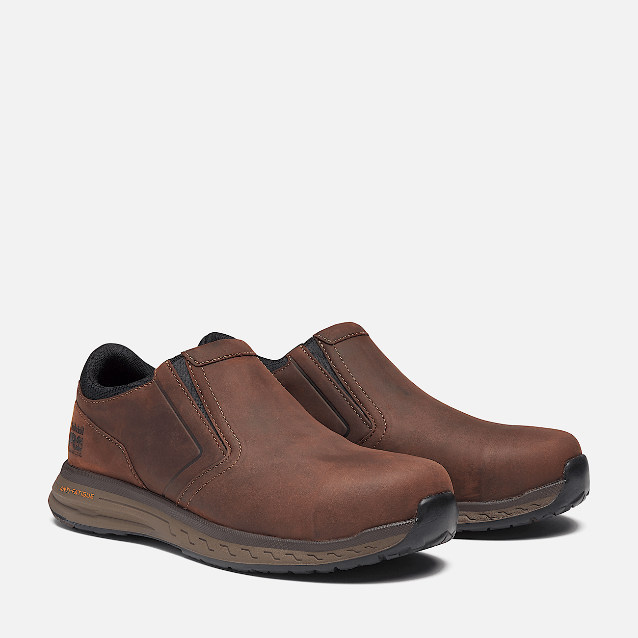 Timberland Men s Drivetrain Casual Composite Toe Work Shoe in Brown
