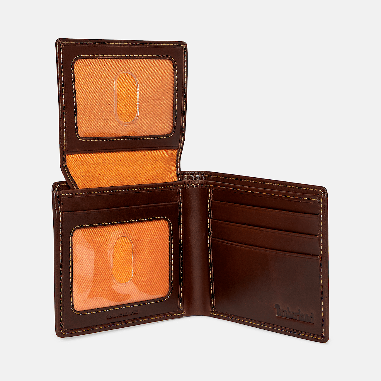 Men's Waxed Leather Passcase Wallet